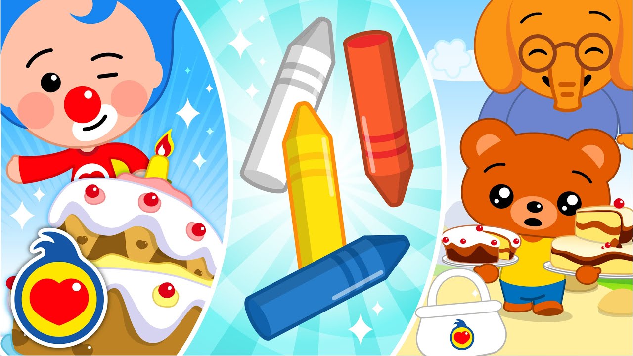 🐥Plim Plim ♫ Full Episodes 🎂 A Magical Birthday ♫ Learning Cartoons ...