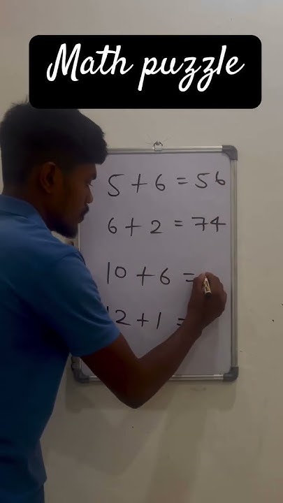 Math puzzle #reasoning #mathstricks #logicpuzzle #ssccgl #sscgd #rpfconstable #viralshorts - YouTube