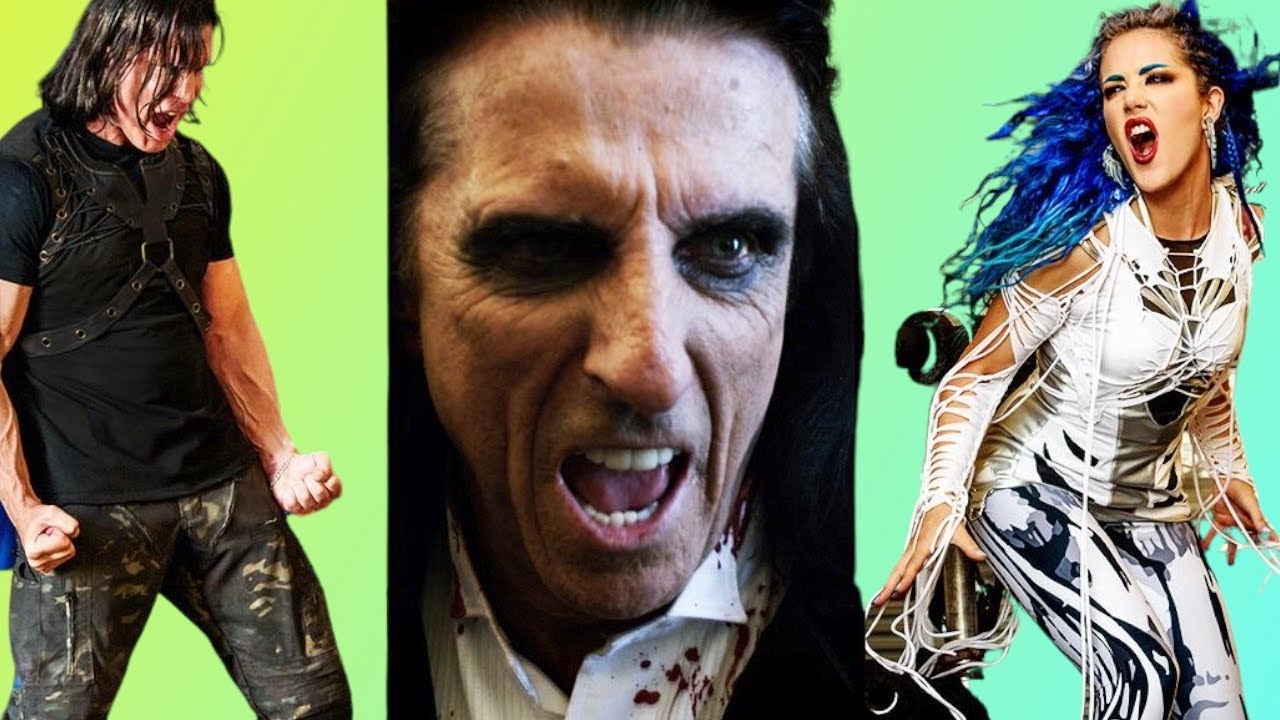 Kane Roberts & Alice Cooper work on video and new music. - YouTube