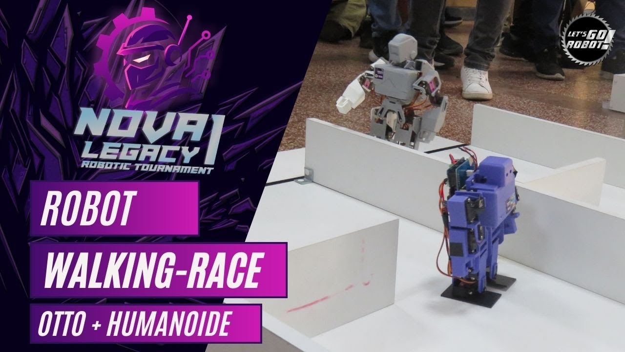 Robot Walking-Race (Otto & Humanoide) - Nova Legacy I (Lima, Perú ...
