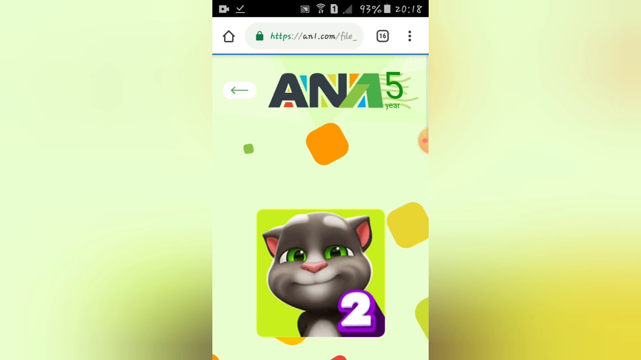 Cara download my talking tom 2 mod apk - YouTube