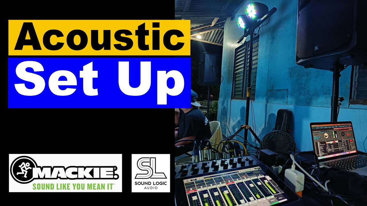 Sound System (Acoustic Set Up): Giglog 14 - YouTube