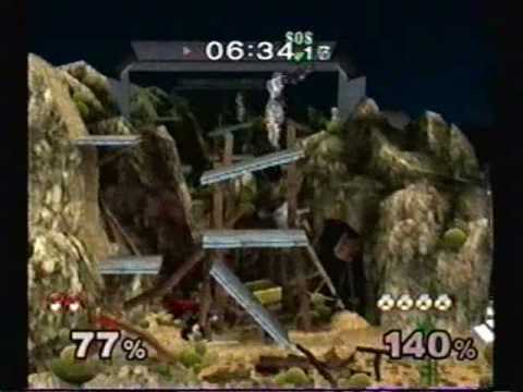 Nike20 (marth) Vs S.O.S. (sheik) match 1