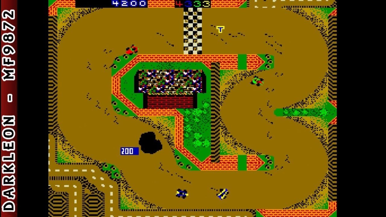 American Speedway © 1987 Enerdyne Technologies - Arcade Gameplay - YouTube