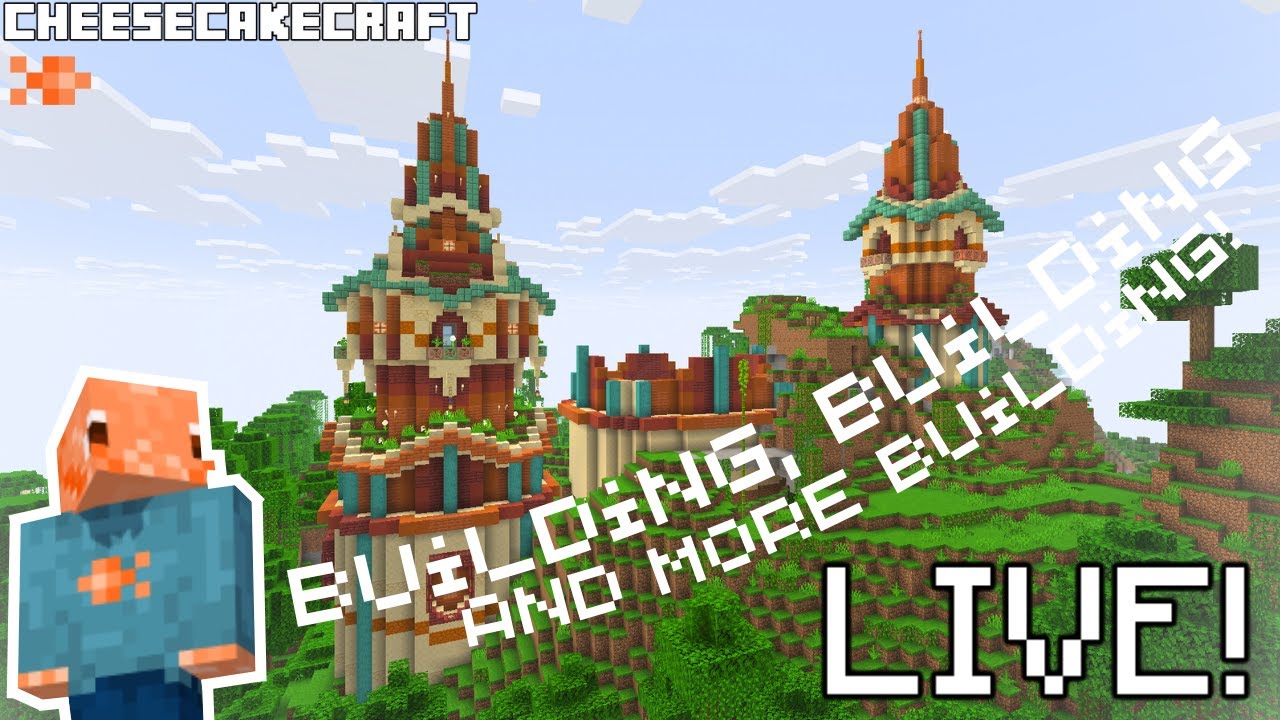Building, Building and More Building!! - Cozy Minecraft Gameplay - YouTube