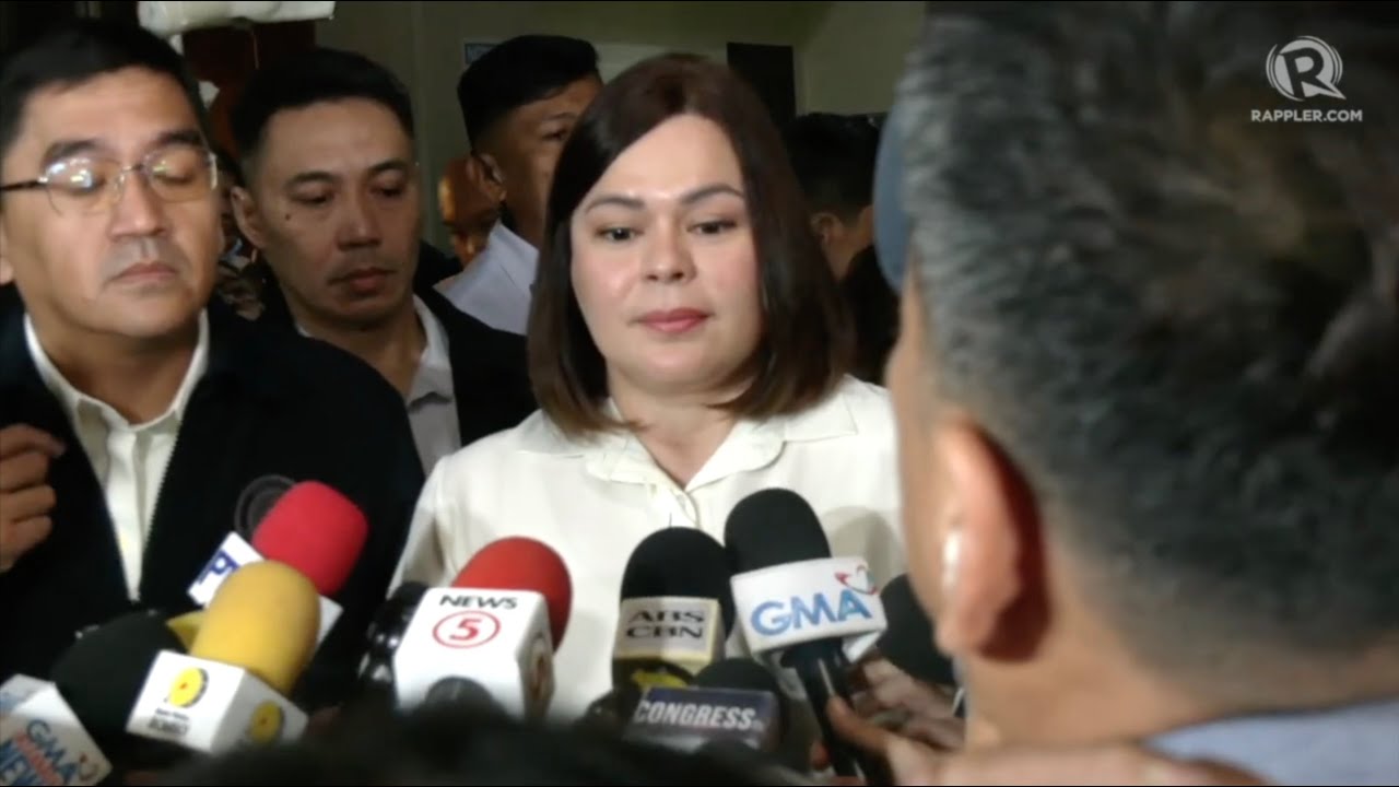 FULL INTERVIEW: Sara Duterte on OVP budget, Rodrigo Duterte, flood ...