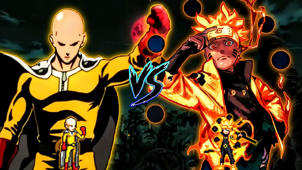 Saitama The Bald Destroyed OP (New) VS Naruto Final OP (all form) in ...