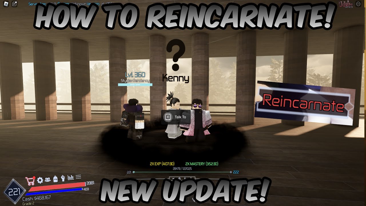 How To Reincarnate! (NEW UPDATE!) | Jujutsu Infinite Roblox - YouTube