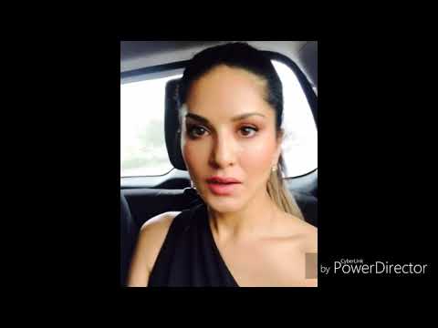 sunny leone in instagram video