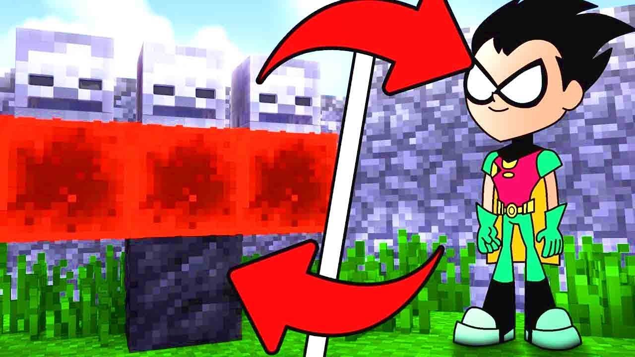 Minecraft : How To Spawn TEEN TITANS GO in MINECRAFT! (Ps3/Xbox360/PS4 ...