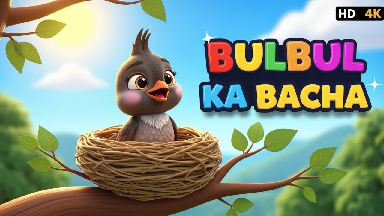 BulBul Ka Bacha | Nani Teri Morni Ko | Hindi Rhymes | Nursery Poems ...