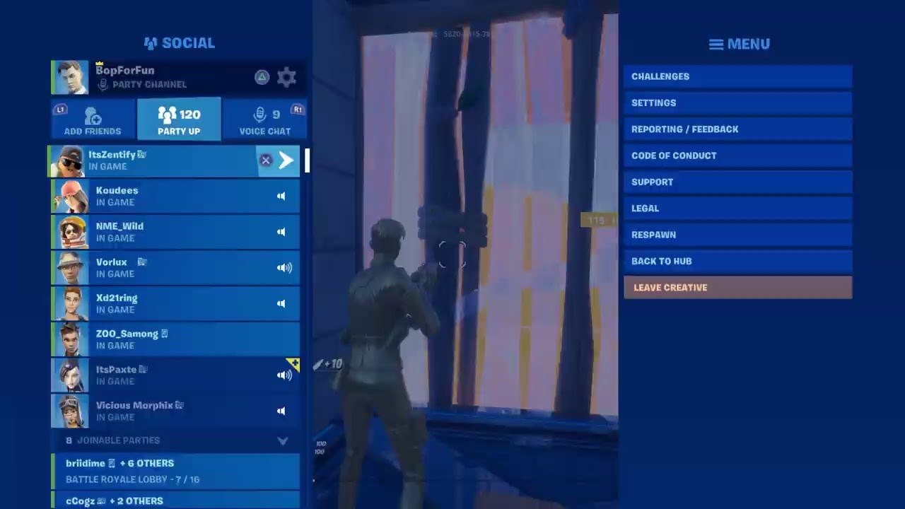 Fortnite Live Creative Clan Tryouts Noti Gang - YouTube