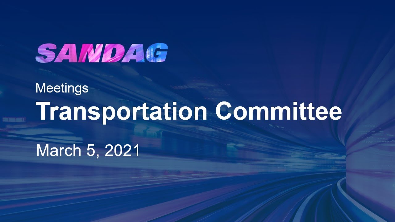 Transportation Committee - March 5, 2021 - YouTube