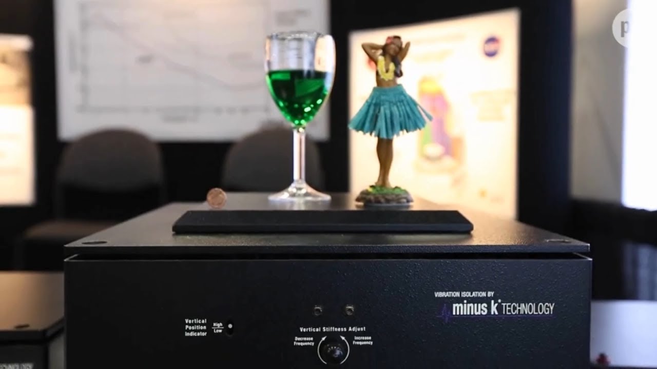 Minus K - BM-4 Bench Top Vibration Isolation Platform - YouTube
