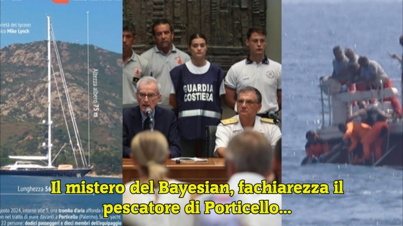 Il mistero del Bayesian, fa chiarezza il pescatore di Porticello ...