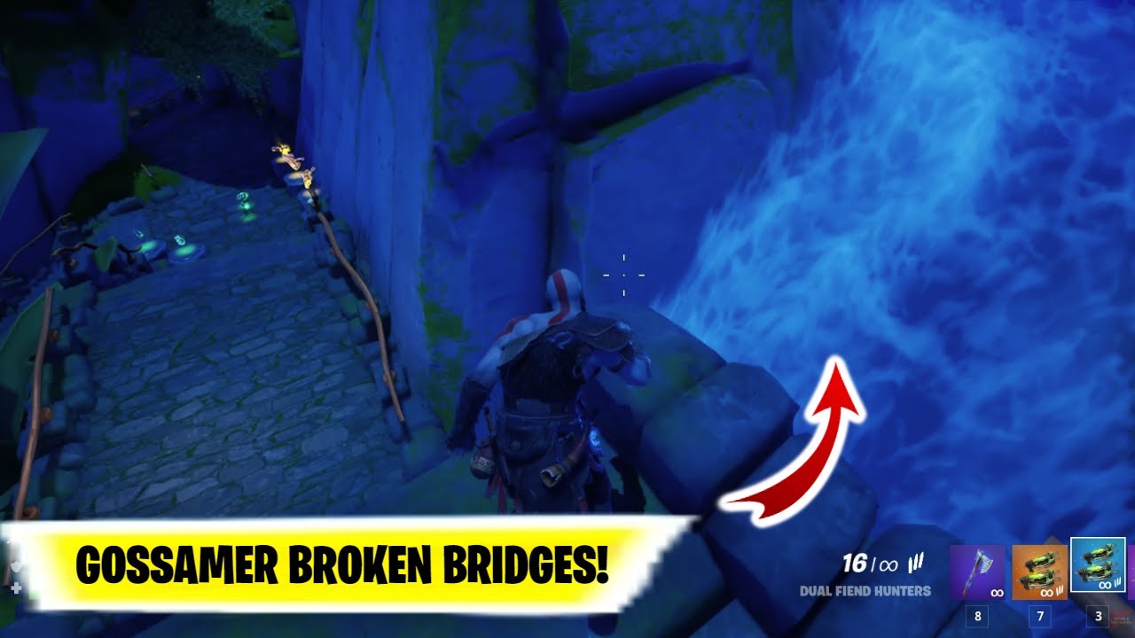 Fortnite Gossamer SECRETS OF THE HEAP | How to get PAST the BROKEN ...