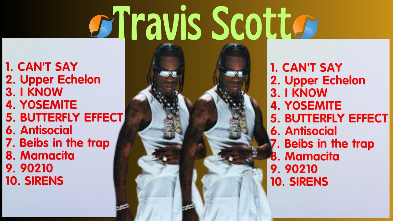 Travis Scott - Travis Scott Playlist ~ Popular Music 2024 - YouTube
