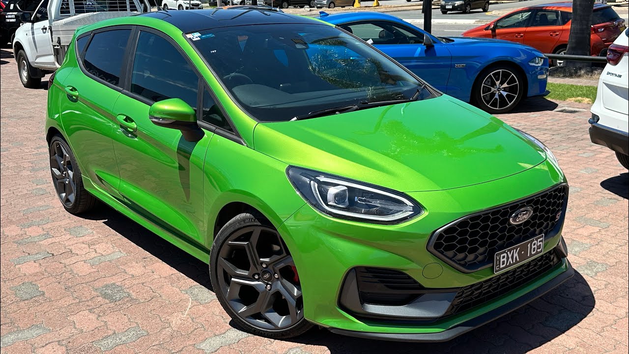 The last FIESTA ST / 22 Ford Fiesta ST available now #meangreen - YouTube