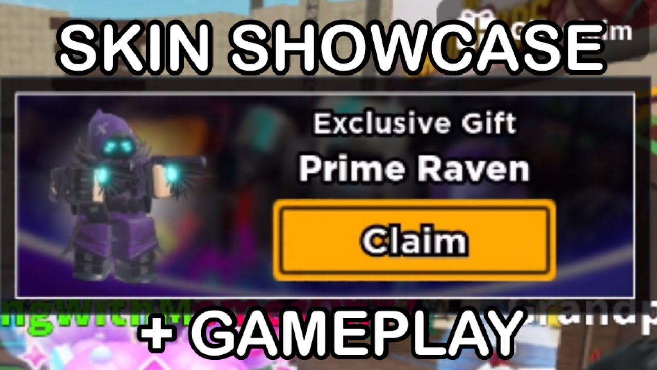 NEW PRIME RAVEN SCOUT SKIN TDS! [Showcase + gameplay] - YouTube