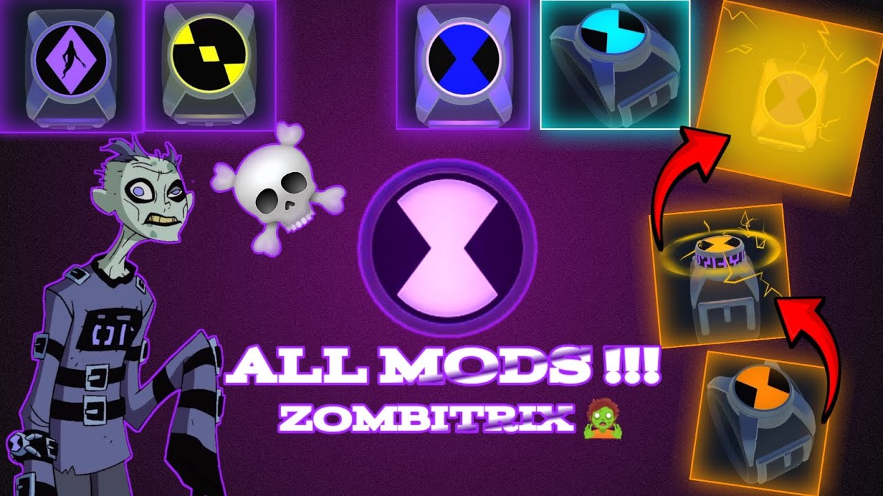 Ben 10 Omni-Watch 3D Zombitrix All Mods WATCH NOW!!!! || Manavstar App ...