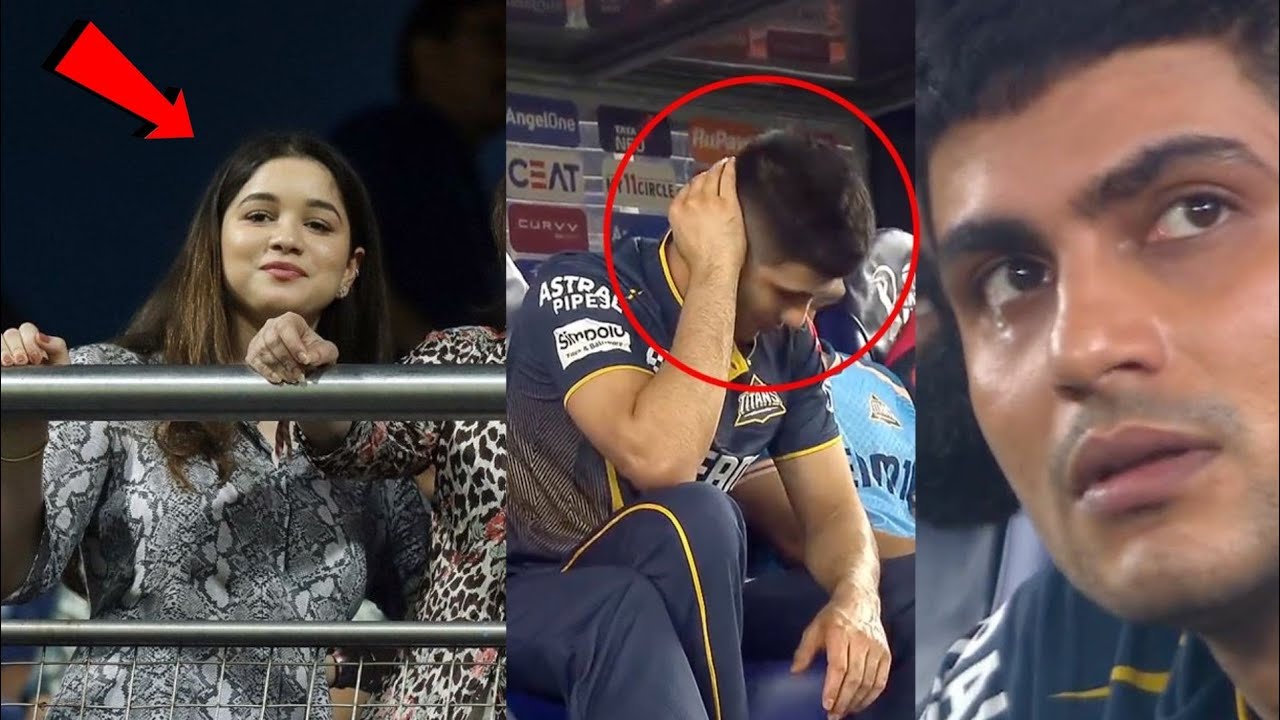 Sara Tendulkar Feel Sad After GT Loss Against PBKS and Shubman Crying ...
