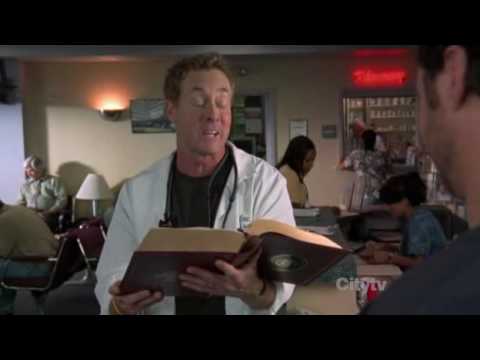 Scrubs J.D. Made A Book of Cox's Rants
