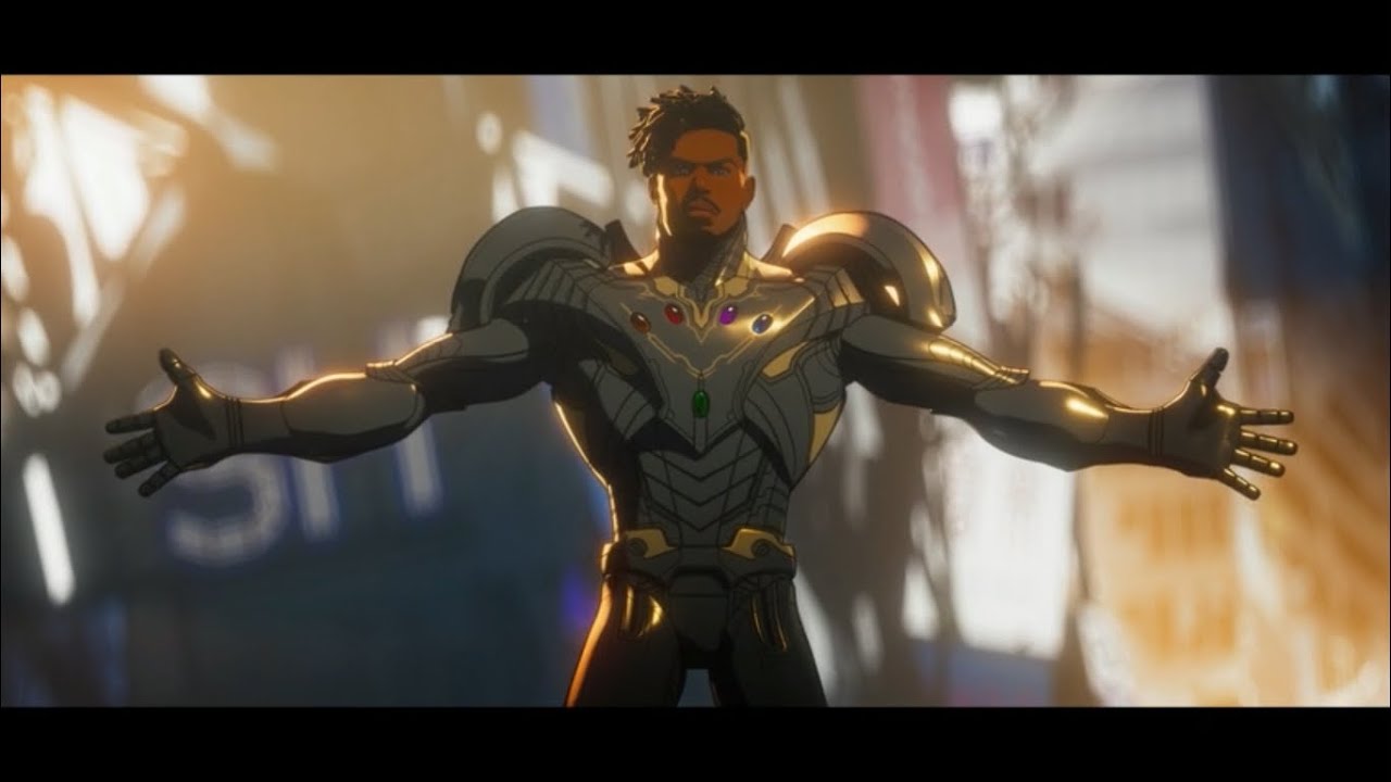 Killmonger obtiene el traje de Ultron - YouTube