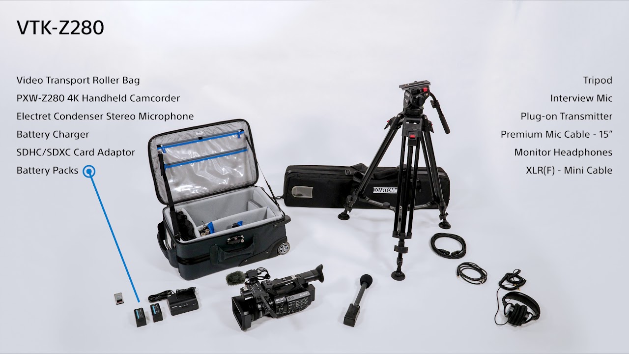 Introducing the VTK-Z280 ‘All-in-one Video Transport Kit’ for the PXW ...