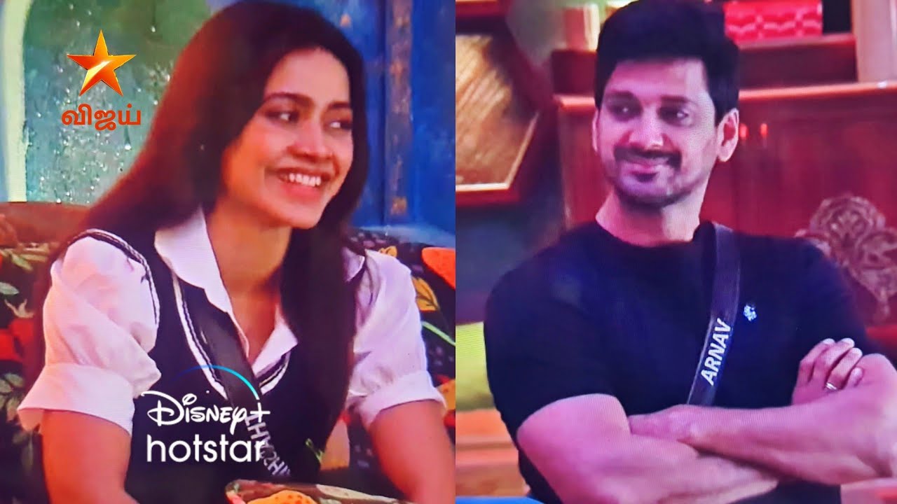 Bigg Boss Tamil 8 - Arnav Flirts With Tharshika 😍 | Promo 2 | 7th ...