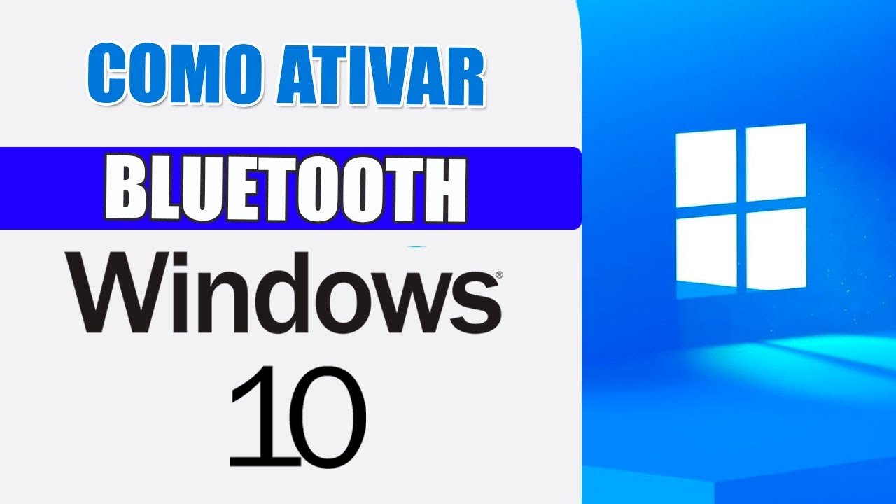 Ativar Bluetooth no Windows 10 | Passo a Passo! - YouTube