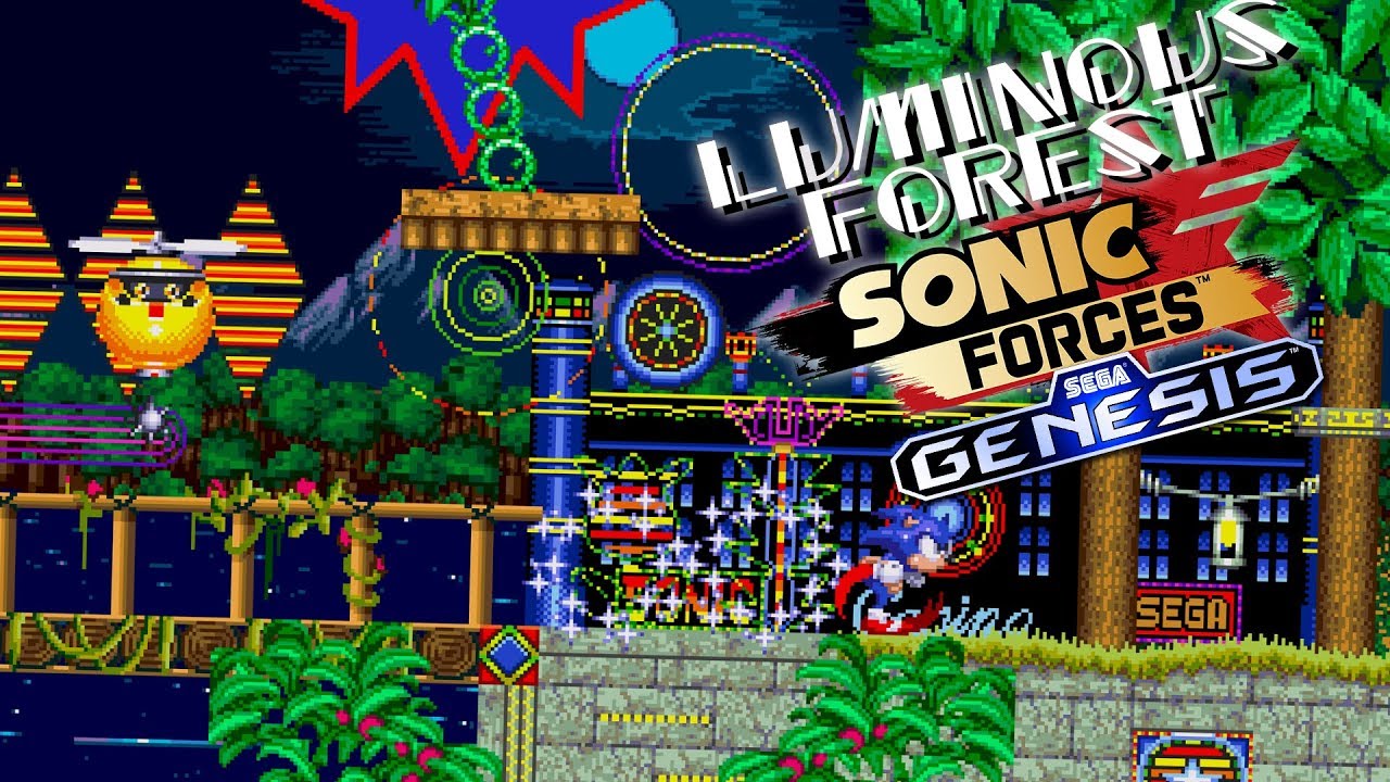 Sonic Forces - Luminous Forest (Sega Genesis Remix) - YouTube