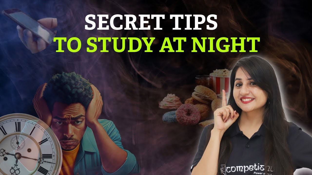 Secret Tips and Tricks to Study at Night ️ #boardexamtips # ...