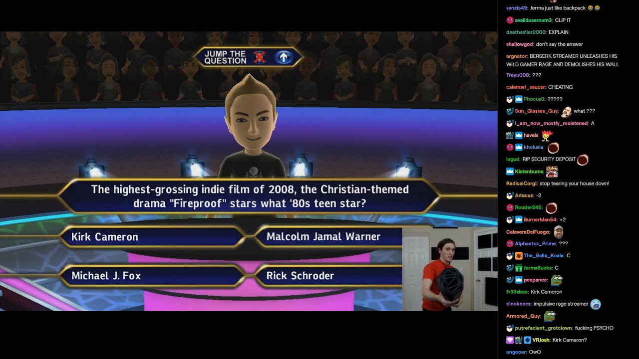 Jerma Streams [with Chat] - Kinect Games - YouTube