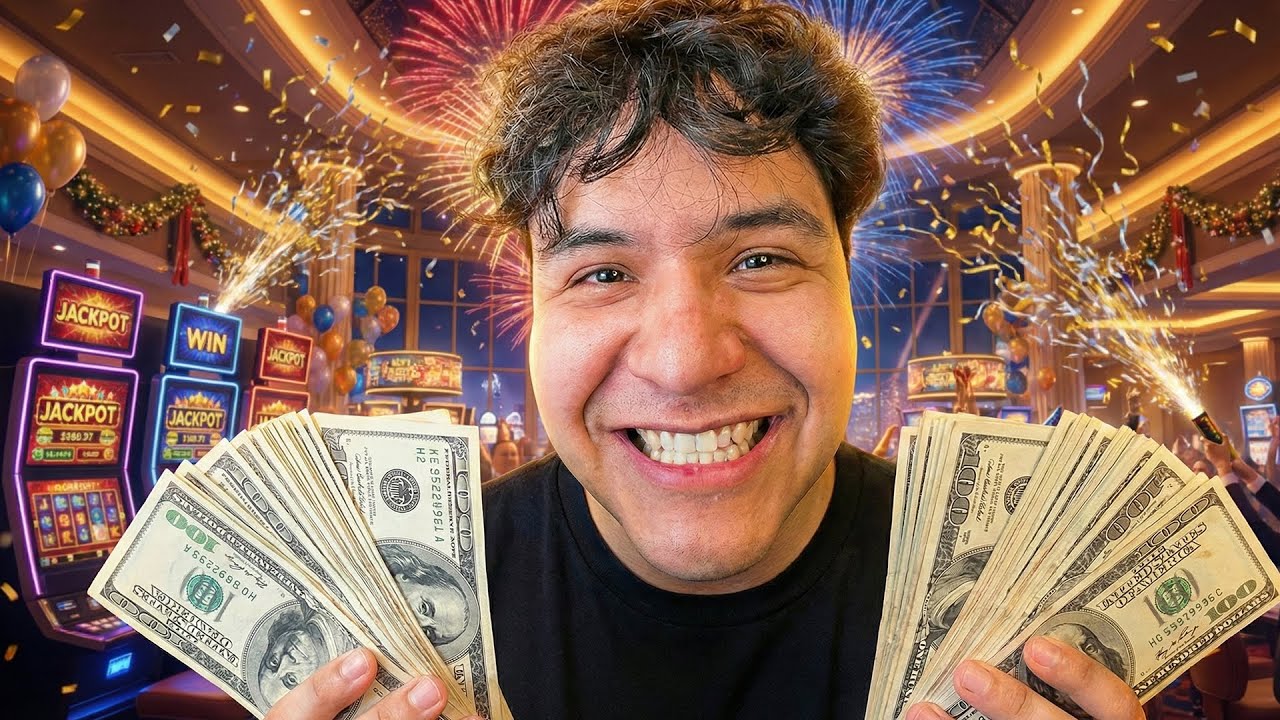 I Gambled on New Years to Be the First Millionaire Winner! - YouTube