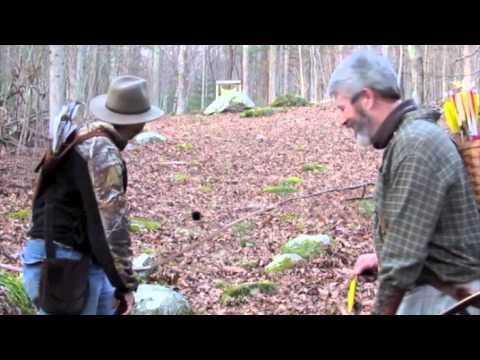 Shooting with Primitive Archer in the Forrest - YouTube