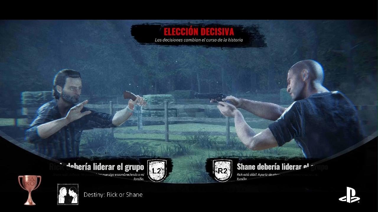 The Walking Dead: Destinies / Destiny: Rick or Shane - YouTube