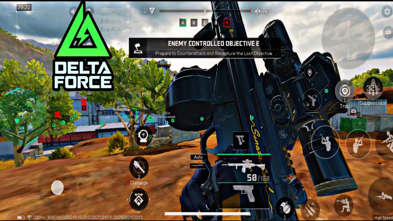 DELTA FORCE MOBILE ⁻ META G3 GUN LOADOUT ZERO RECOIL - YouTube
