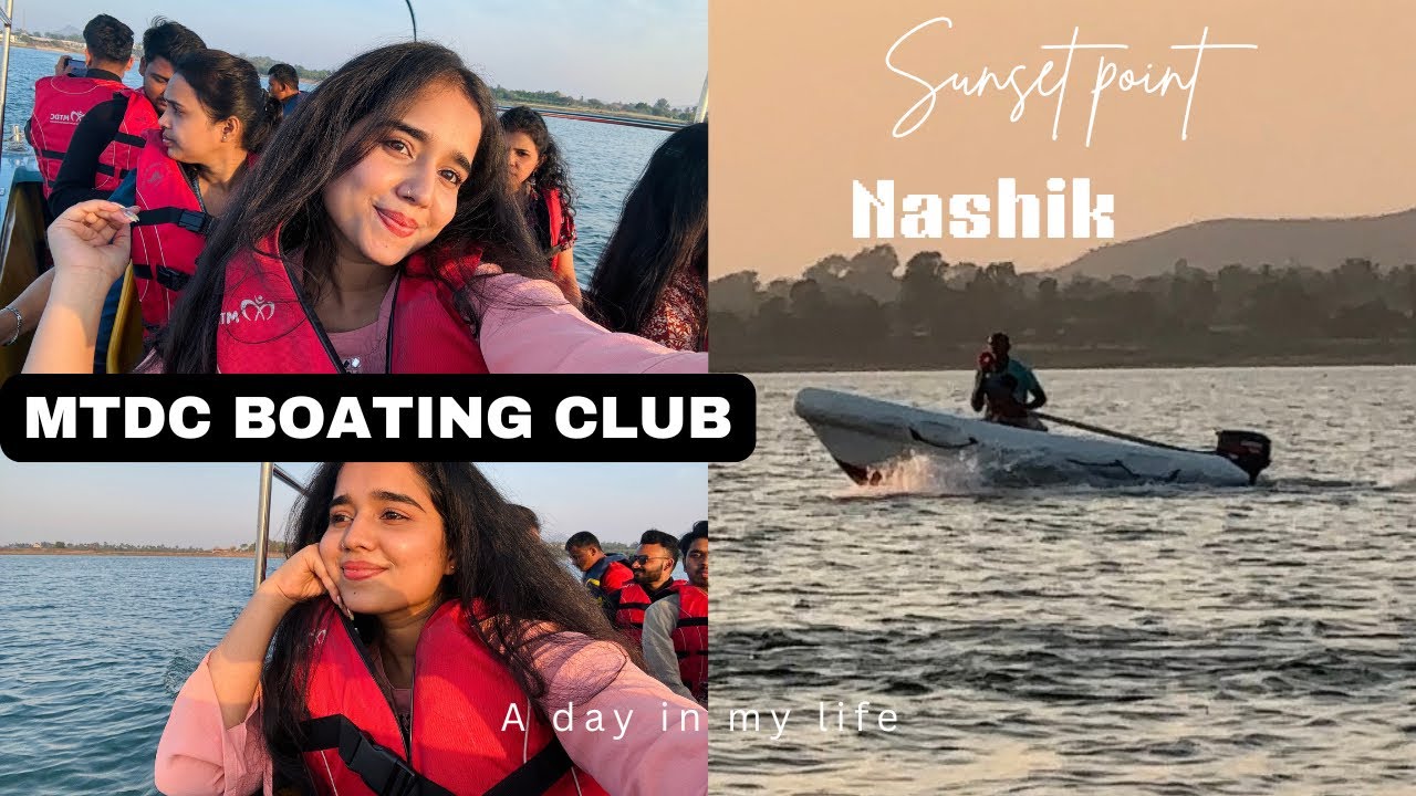 Daily vlog : A day in my life | MTDC Boating Club | sunset point | At ...