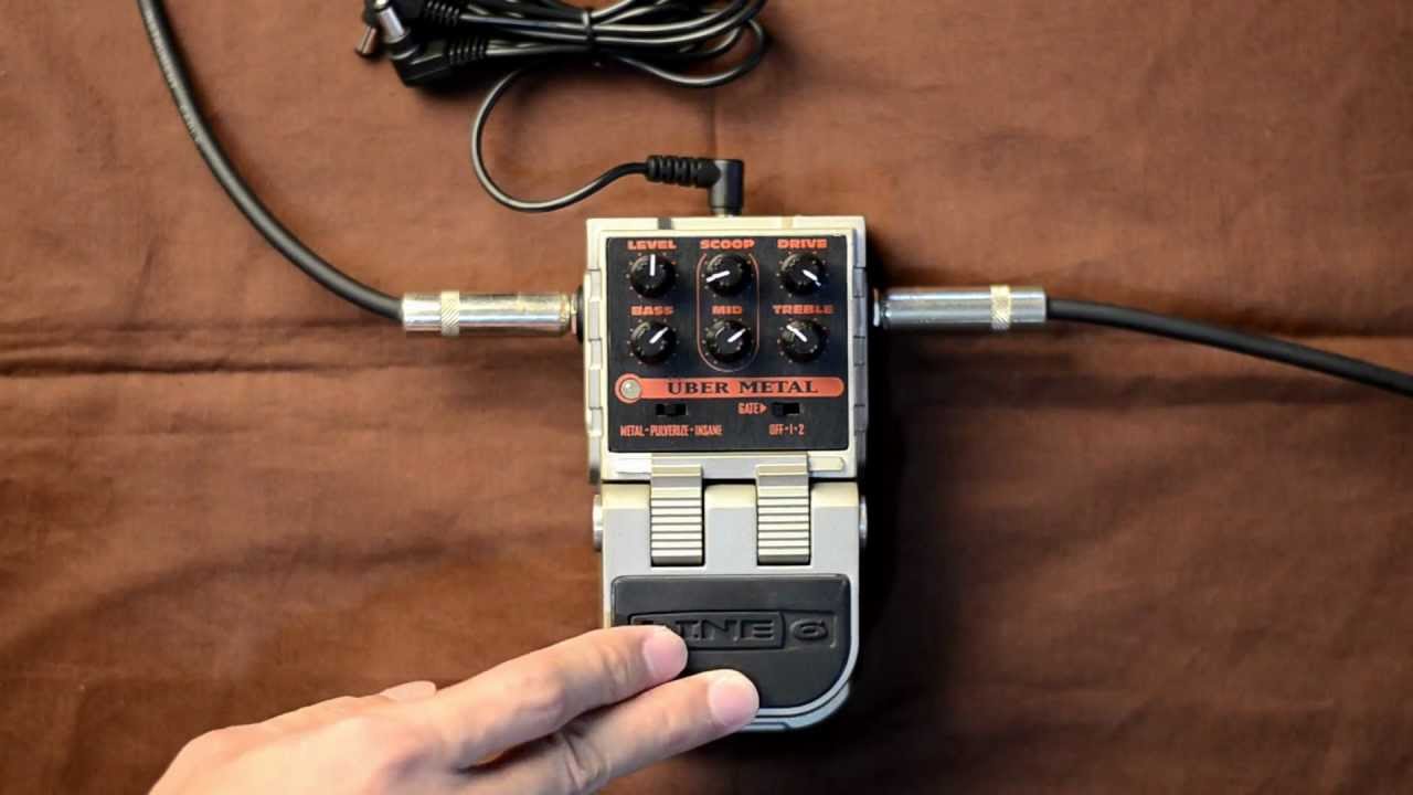 Line 6 Uber Metal Test - YouTube