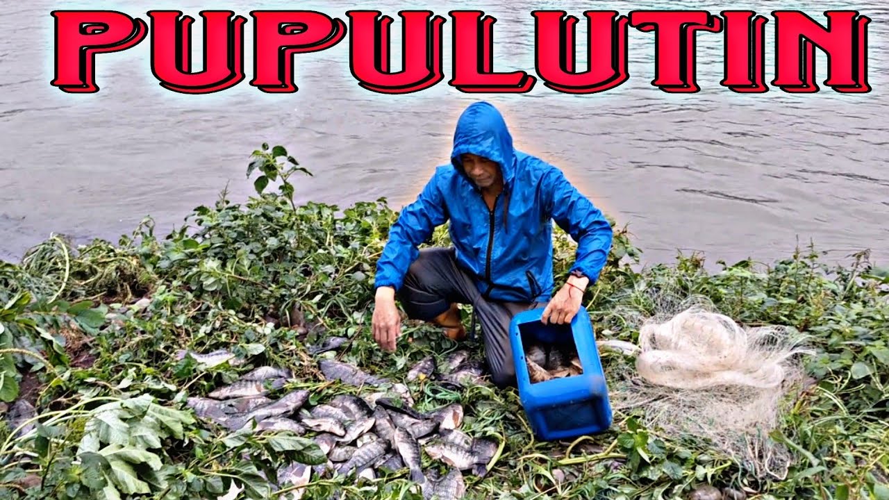 SOBRANG DAMING ISDANG PUPULUTIN KAHIT BUMABAGYO SINUGOD NAMIN ANG ILOG ...