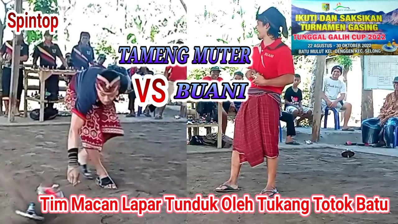 Macan Lapar Di Palu Oleh Tim Pemecah Batu, BUANI VS TAMENG MUTER ...