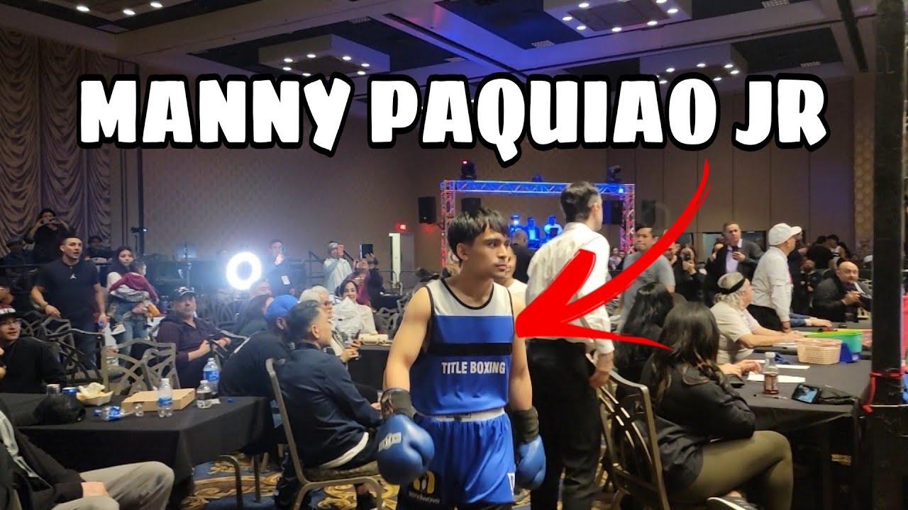 Manny Paquiao jr vs Marco Rosales Full Fight and Desicion LAS VEGAS ...