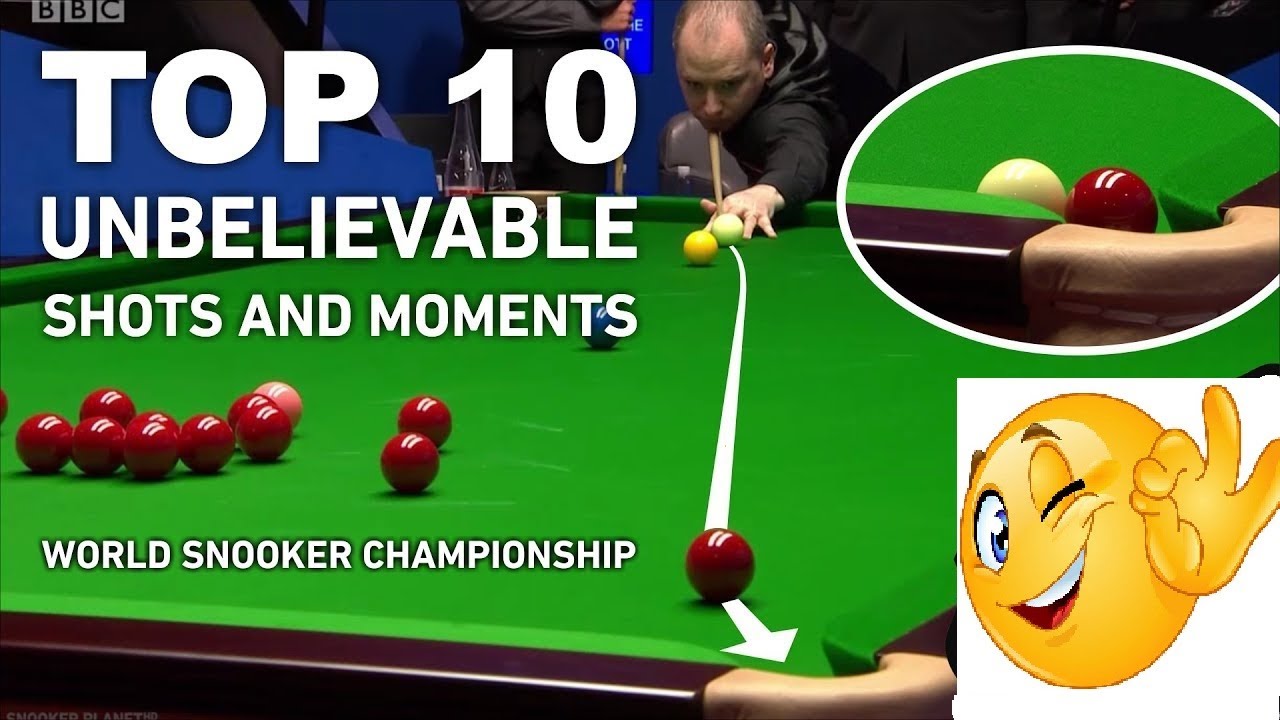 Top 10 rarest shots in Snooker history - YouTube