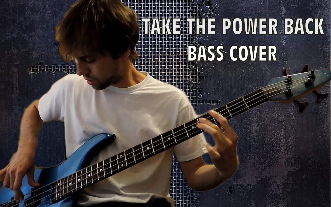 RATM - Take The Power Back (Bass Cover) - YouTube