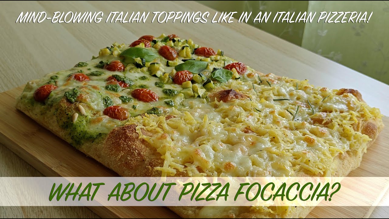 I MADE PIZZA USING MY EASIEST FOCACCIA RECIPE + MIND-BLOWING PRO-LEVEL ...