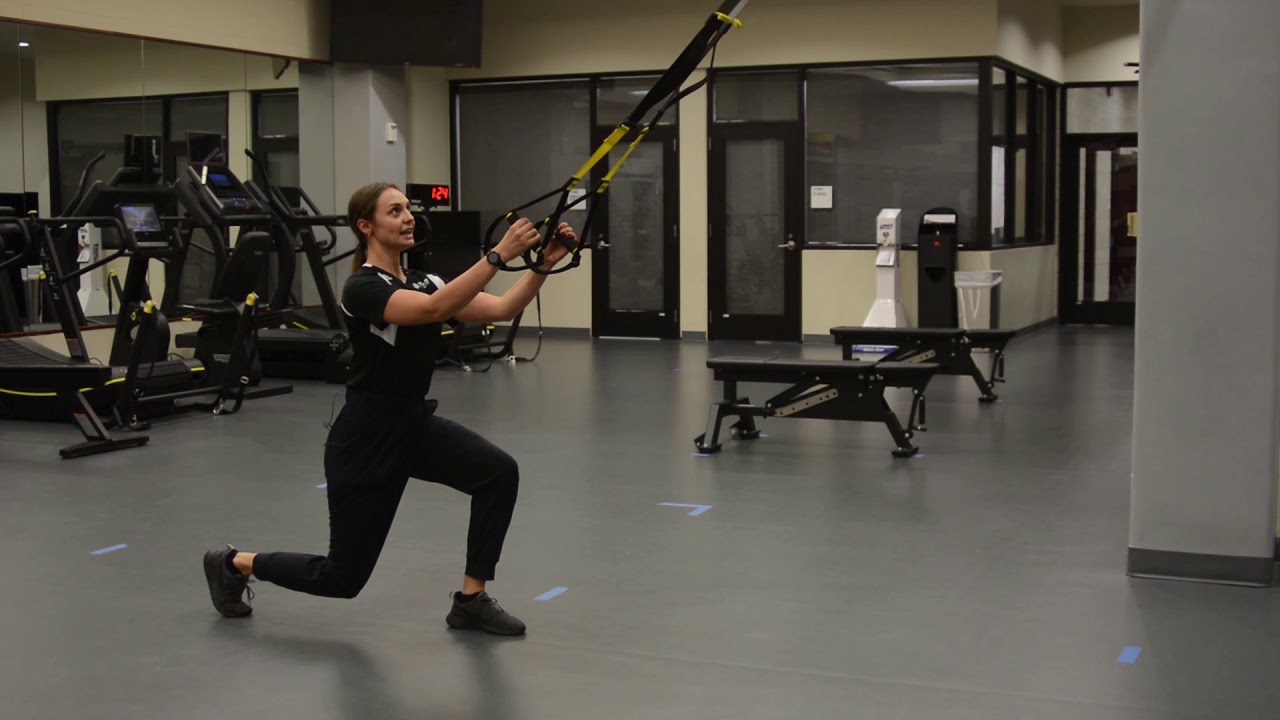 TRX Split Squat - YouTube