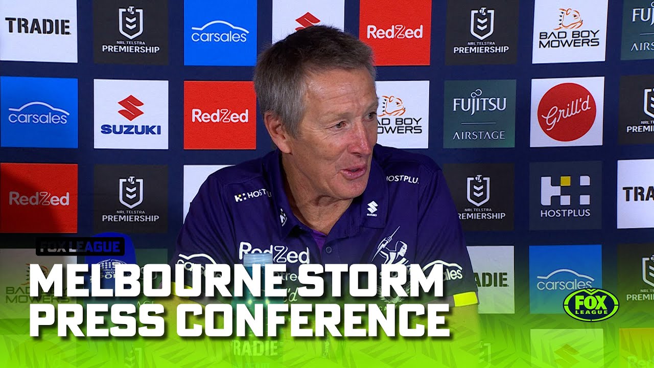 Melbourne Storm Press Conference | Round 5, 31/03/23 | Fox League - YouTube