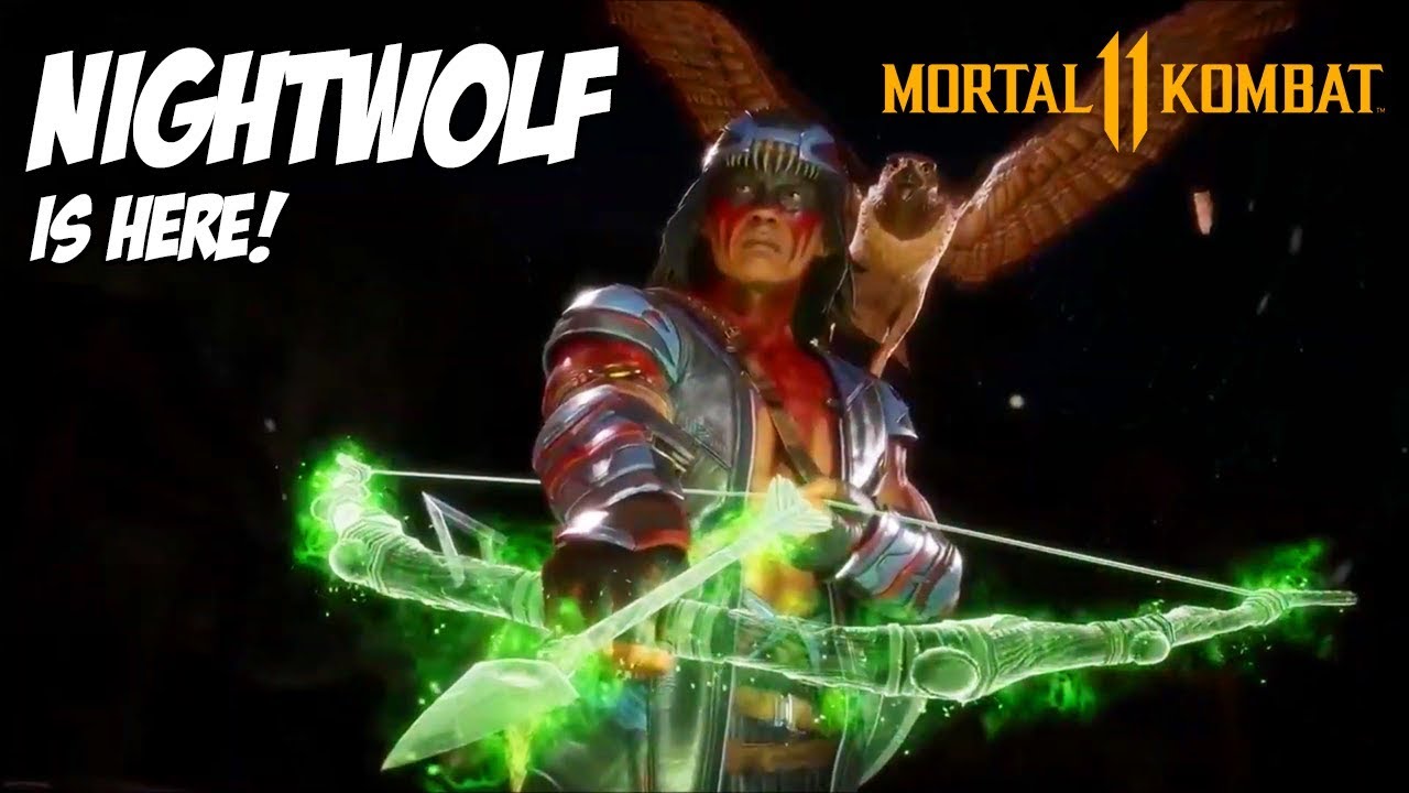 Mortal Kombat 11- NightWolf Has Arrived! (All Poses and Fatalities ...