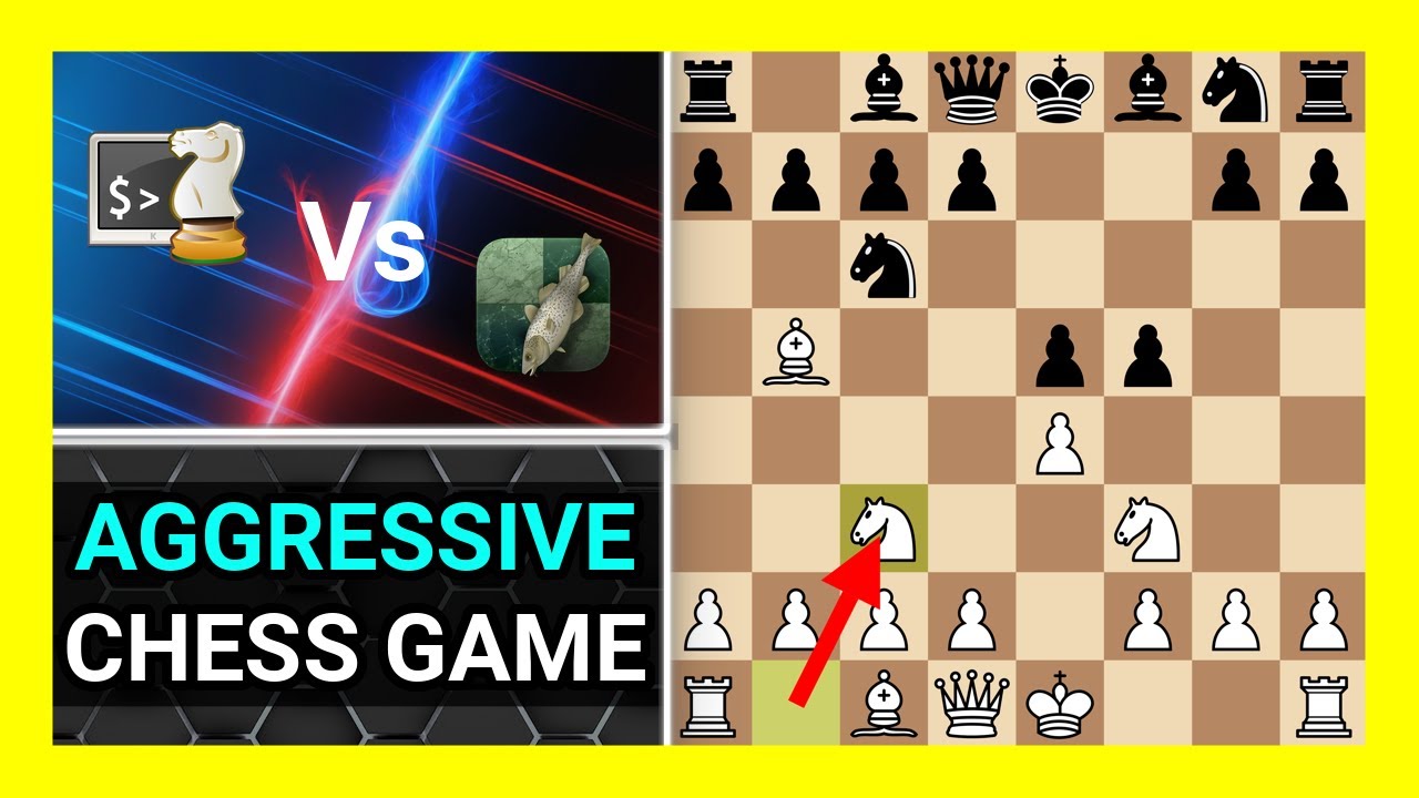 Aggressive Chess Engine Game, Booot 7.3 vs Stockfish 16.1, Watch and ...