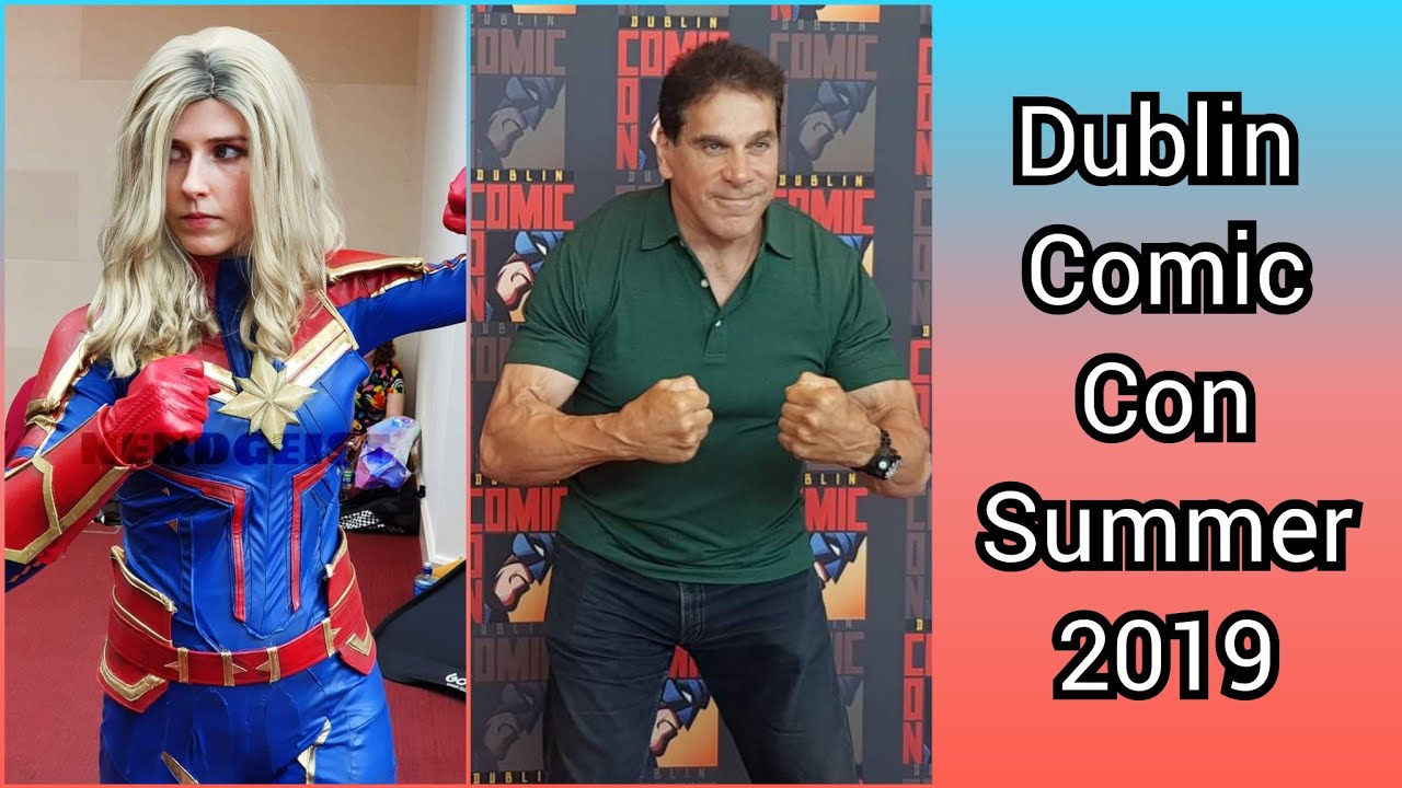 Dublin Comic Con Summer 2019 - YouTube